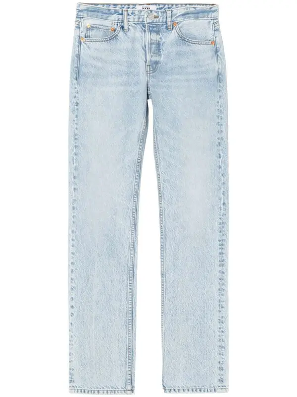 RE/DONE The Anderson Mid-rise Straight-leg Jeans