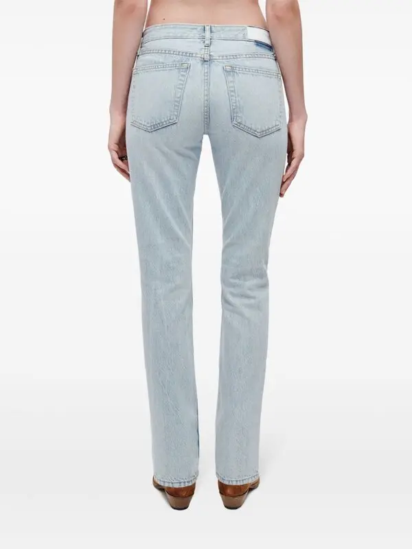 RE/DONE The Anderson Mid-rise Straight-leg Jeans