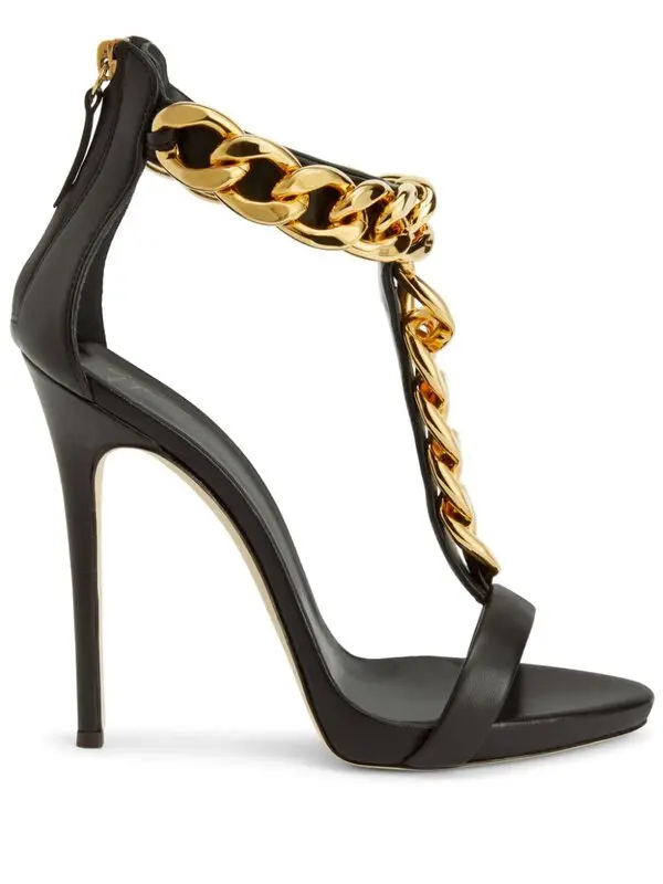GIUSEPPE ZANOTTI 120mm Elsie Chain Sandals