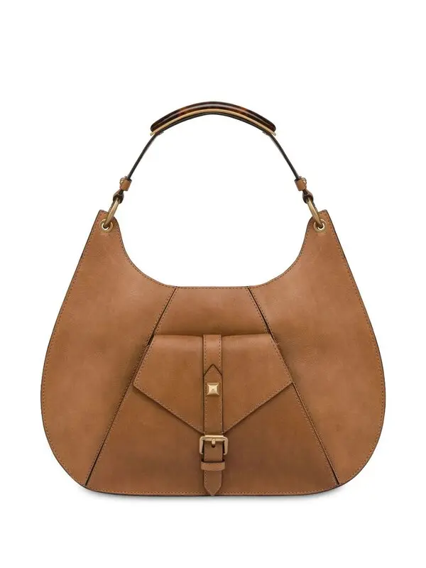 Alberta Ferretti Nappa Leather Tote Bag