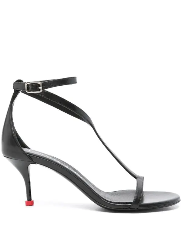 Alexander McQueen Harness 70mm Leather Sandals