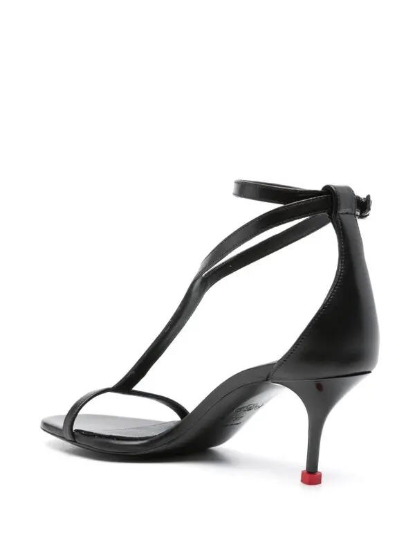 Alexander McQueen Harness 70mm Leather Sandals