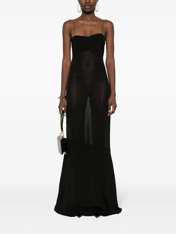 Jacquemus Fine-knit Maxi Dress