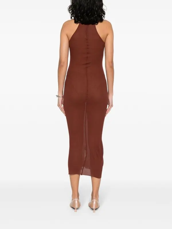 Rick Owens Sleeveless Ribbed Dress