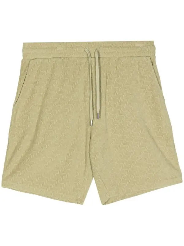 Frescobol Carioca Augusto Organic Cotton Shorts - Green