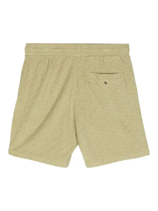 Frescobol Carioca Augusto Organic Cotton Shorts - Green