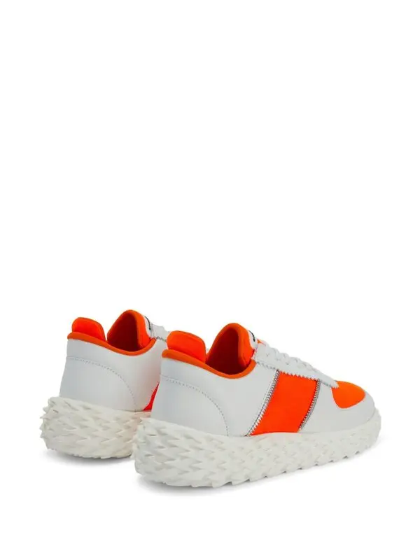GIUSEPPE ZANOTTI Urchin Panelled Sneakers - White