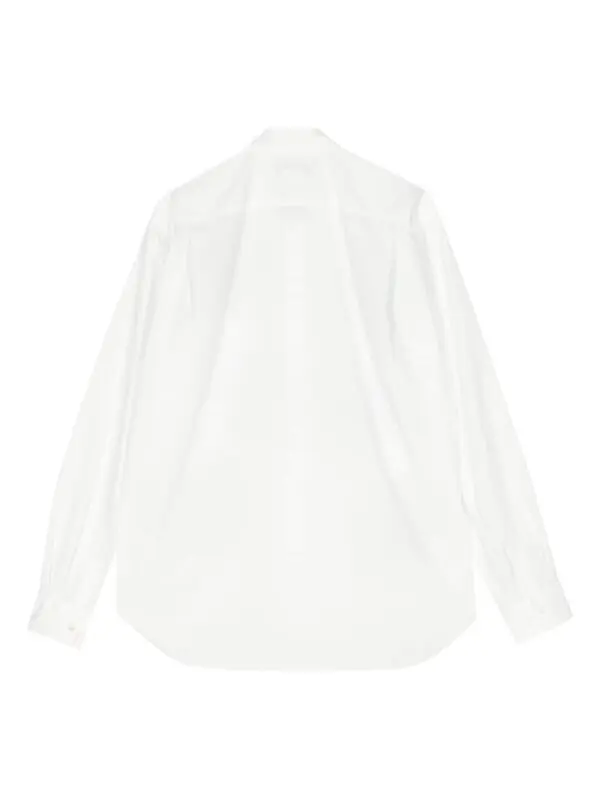 Comme Des Garçons Leaves-appliqué Button-up Shirt