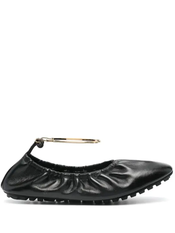 Fendi Filo Ballerinas - Black