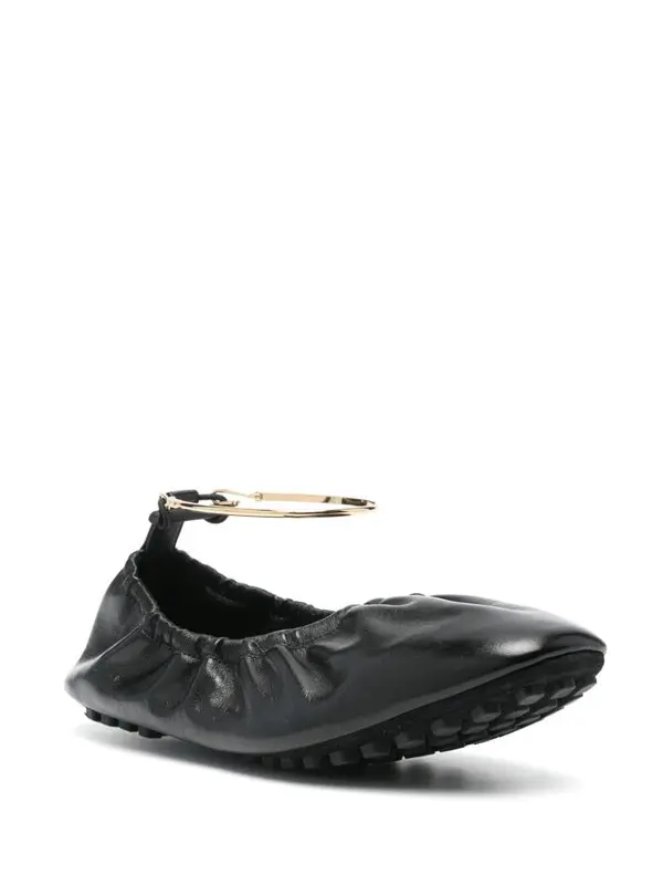 Fendi Filo Ballerinas - Black