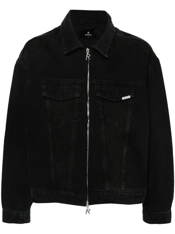 REPRESENT R4 Denim Jacket - Black