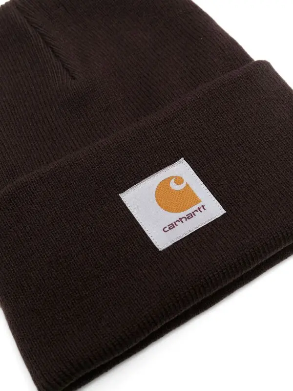 Carhartt Work In Progress Logo-appliqué Beanie