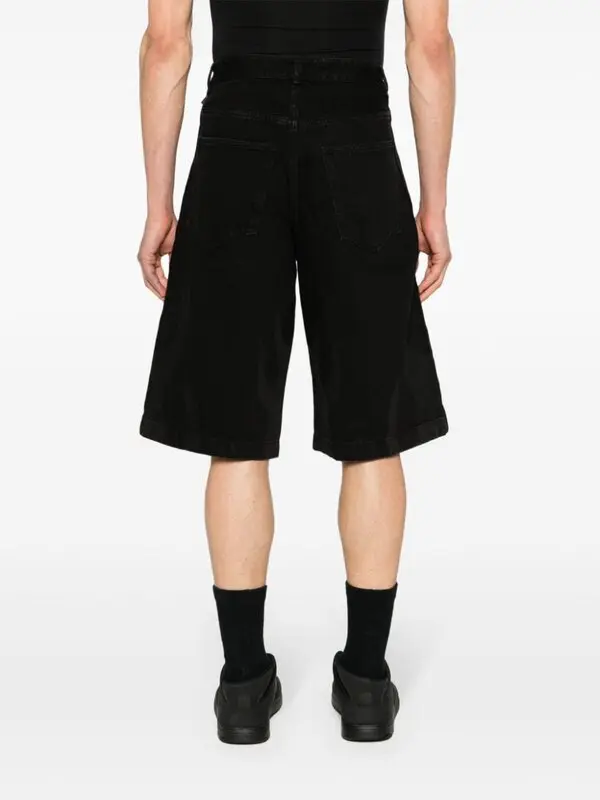 Adidas Flames Mid-rise Denim Shorts