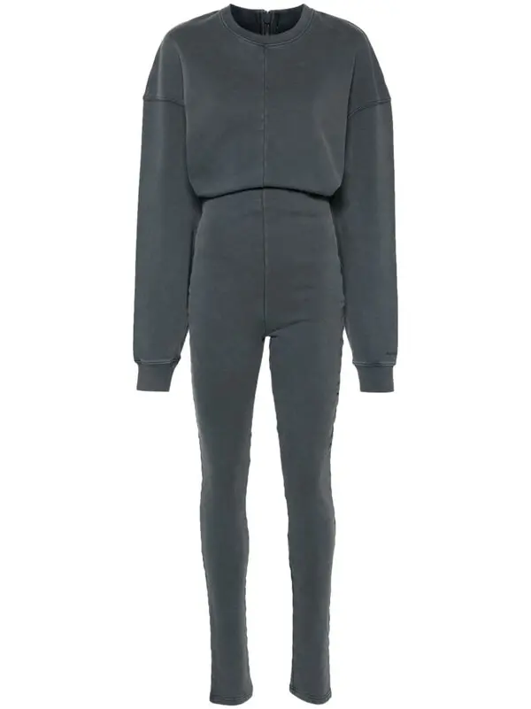 Acne Studios Long-sleeve Cotton Jumpsuit