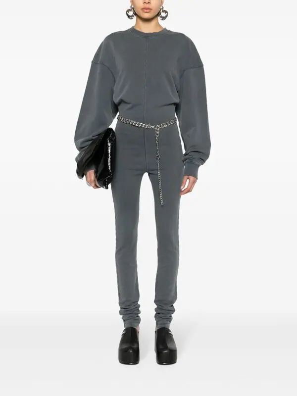 Acne Studios Long-sleeve Cotton Jumpsuit