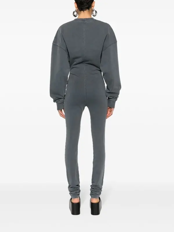 Acne Studios Long-sleeve Cotton Jumpsuit