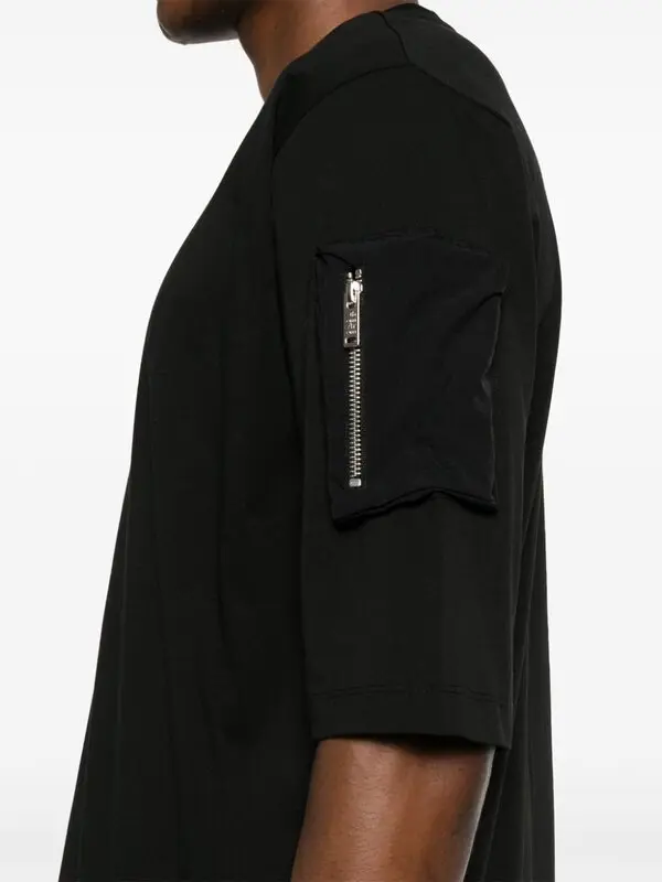 THOM KROM Sleeve-pocket Cotton T-shirt