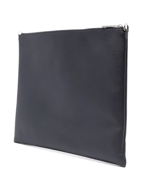 Fendi Leather Shoulder Bag - Blue