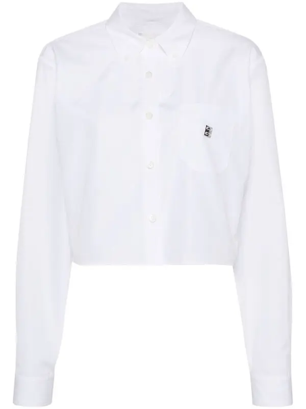 Givenchy Logo-plaque Shirt