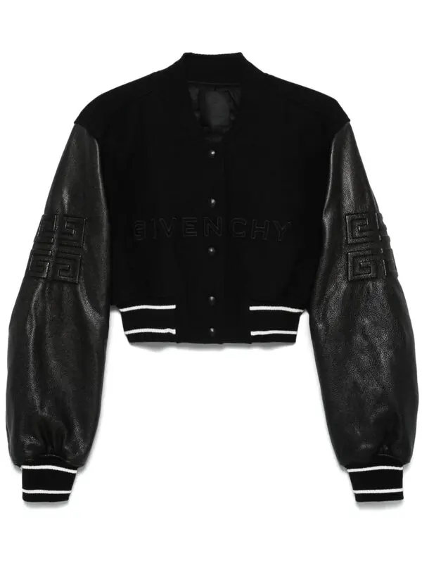 Givenchy Cropped Bomber Jacket