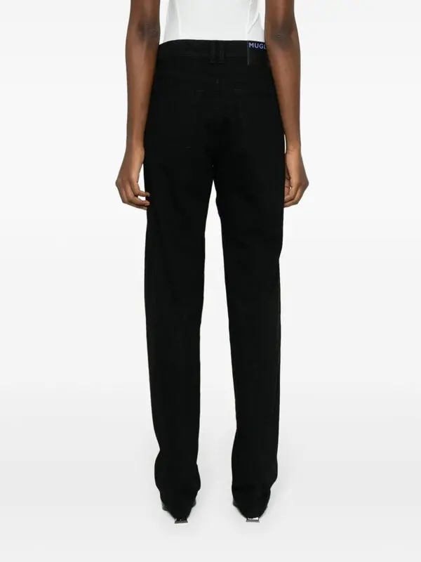 MUGLER Spiral Tapered Jeans