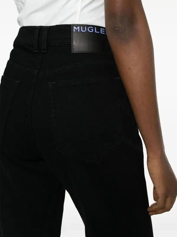 MUGLER Spiral Tapered Jeans