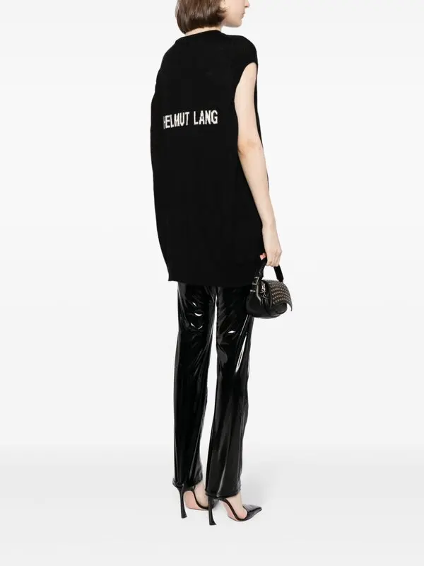 Helmut Lang Intarsia-knit Vest