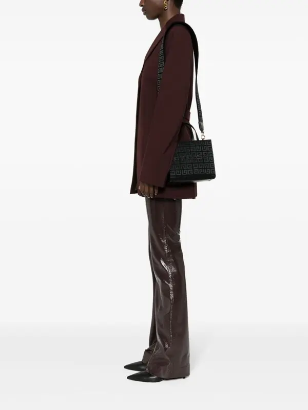 Givenchy Mini 4g-embroidered Tote Bag - Black