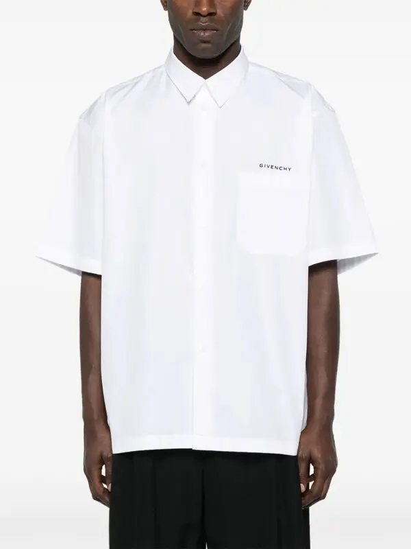 Givenchy Logo-print Shirt - White