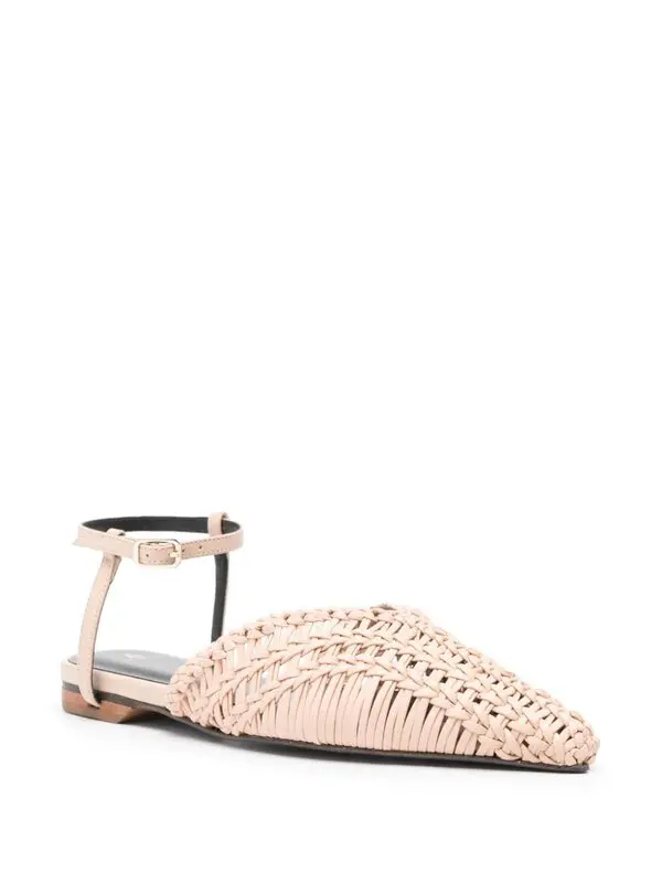 Patrizia Pepe Interwoven Ballerina Shoes