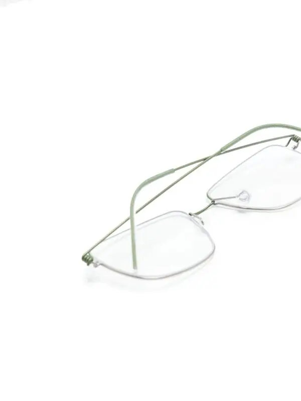 LINDBERG Rectangle Frame Eyeglasses