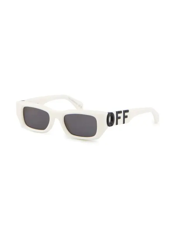 Off-White Fillmore Rectangle-frame Sunglasses - White