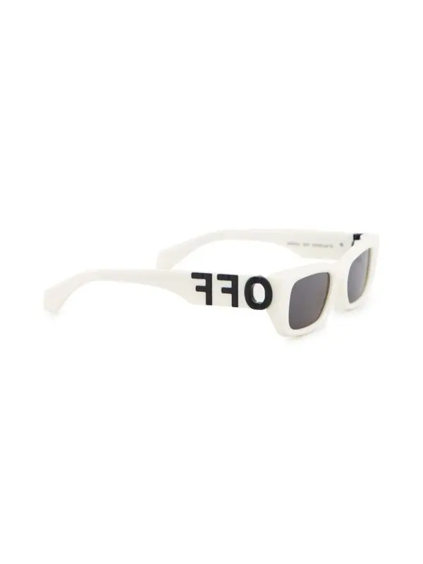 Off-White Fillmore Rectangle-frame Sunglasses - White