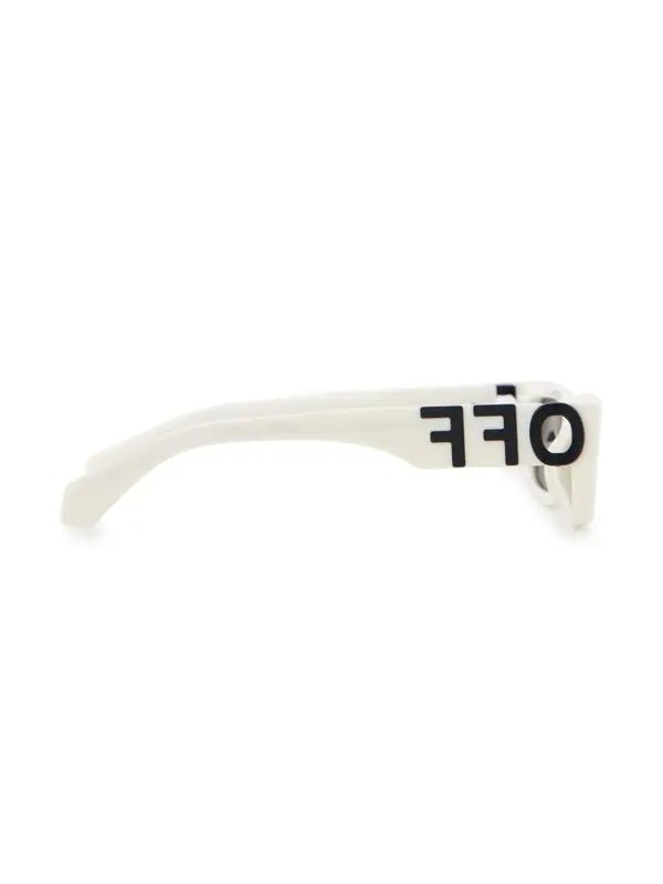 Off-White Fillmore Rectangle-frame Sunglasses - White