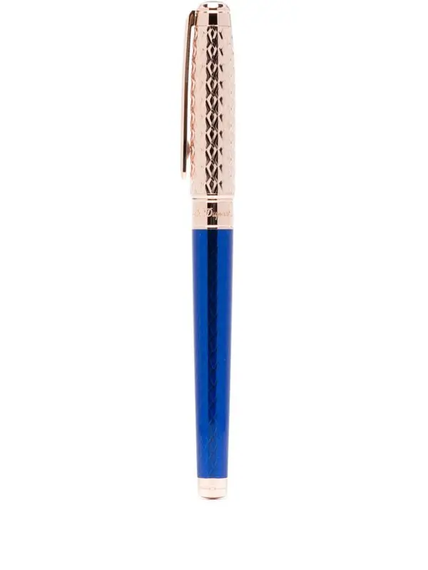 S.t. Dupont Line D Eternity Fountain Pen - Blue
