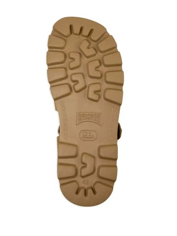 Camper Brutus Buckled Suede Sandals