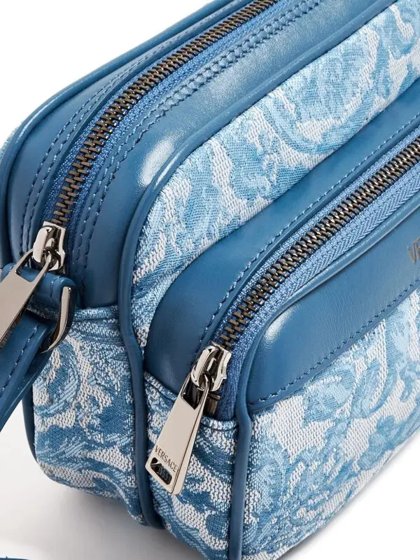 Versace Barocco-print Messenger Bag