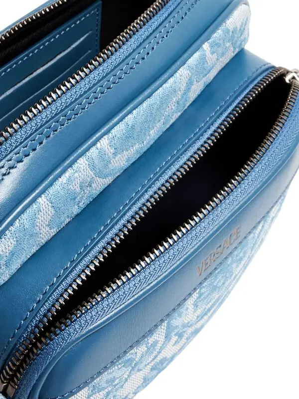 Versace Barocco-print Messenger Bag