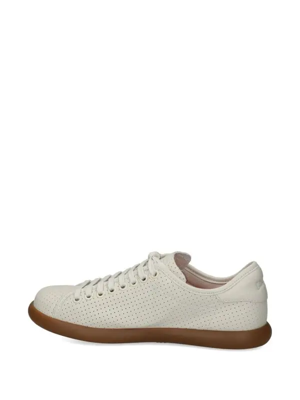 Camper Perforated Lace-up Sneakers - White