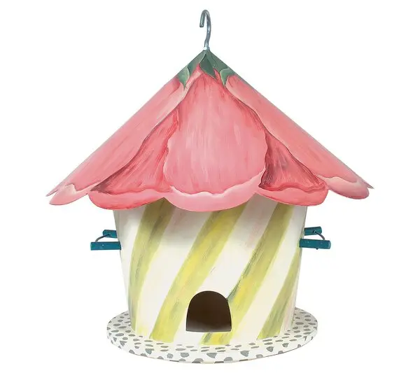 MACKENZIE-CHILDS Hollyhock Birdhouse - One-color