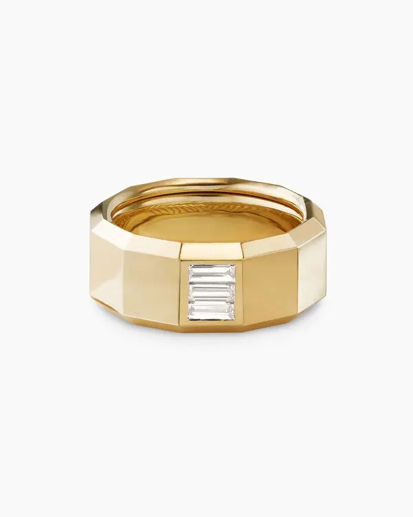 David Yurman Faceted Band Ring - Diamond