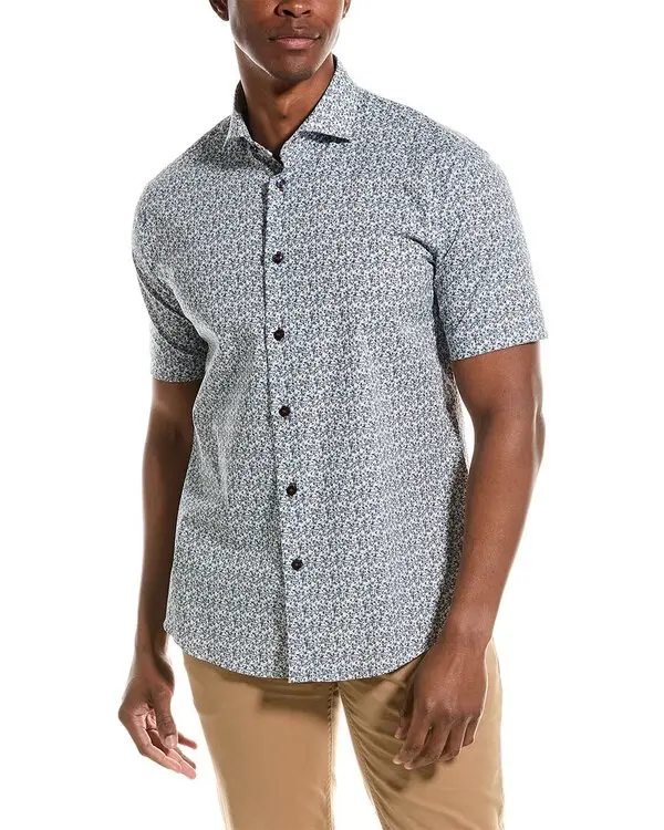 Blu By Polifroni Sport Shirt In Grey - 79% Off | Editorialist