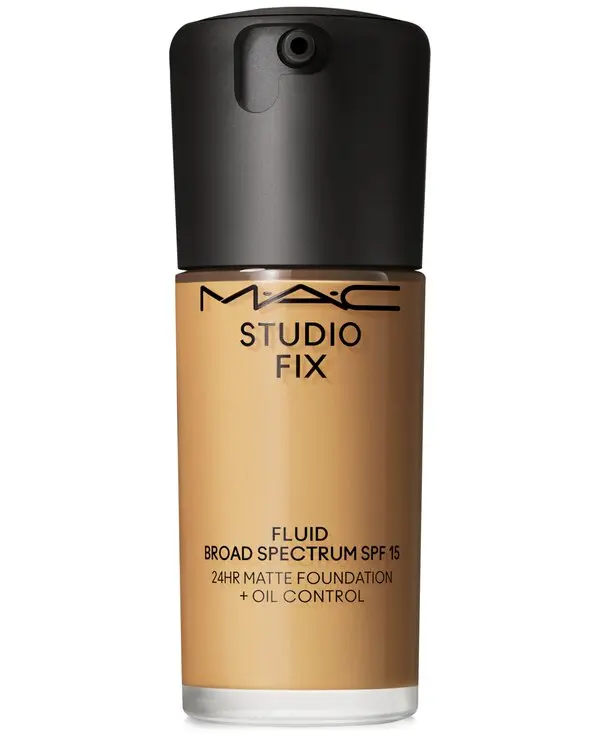 MAC COSMETICS Studio Fix Fluid Spf 15 24hr Matte Foundation + Oil Control - C45 (medium Beige With A Olive Undertone
