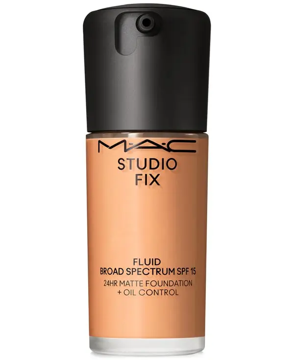 MAC COSMETICS Studio Fix Fluid Spf 15 24hr Matte Foundation + Oil Control - C5 (deep Neutral Peach With Golden Under