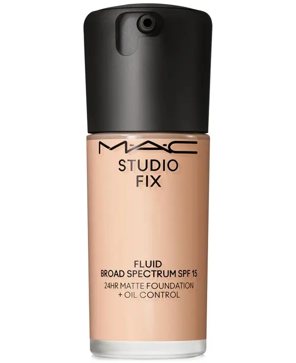 MAC COSMETICS Studio Fix Fluid Spf 15 24hr Matte Foundation + Oil Control - N4.5 (fair Beige With Neutral Undertones