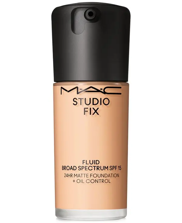 MAC COSMETICS Studio Fix Fluid Spf 15 24hr Matte Foundation + Oil Control - N5 (rosy Beige With Neutral Undertones F