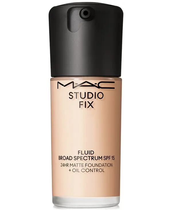 MAC COSMETICS Studio Fix Fluid Spf 15 24hr Matte Foundation + Oil Control - Nc12 (fair Beige With Neutral Undertone