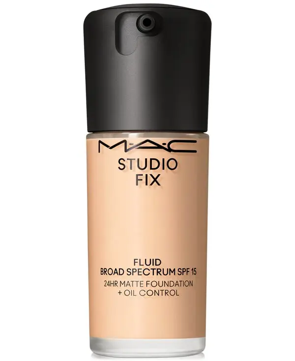 MAC COSMETICS Studio Fix Fluid Spf 15 24hr Matte Foundation + Oil Control - Nc16 (light Beige With Peachy Undertone