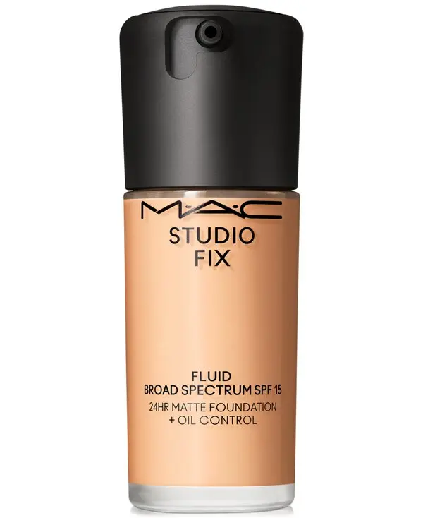 MAC COSMETICS Studio Fix Fluid Spf 15 24hr Matte Foundation + Oil Control - Nc18 (beige With Neutral Undertone With