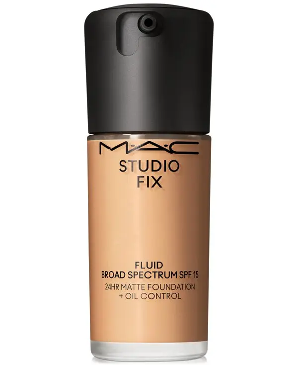 MAC COSMETICS Studio Fix Fluid Spf 15 24hr Matte Foundation + Oil Control - Nc30 (light To Medium Beige With Golden